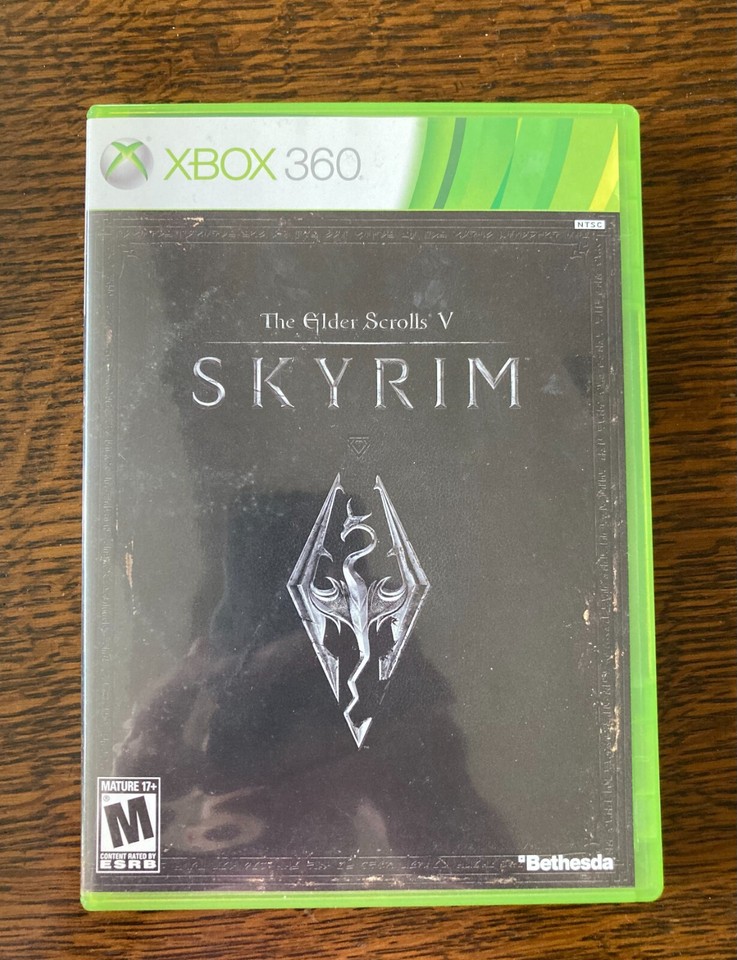 The Elder Scrolls V Skyrim Xbox 360 - Complete CIB 93155117631| eBay