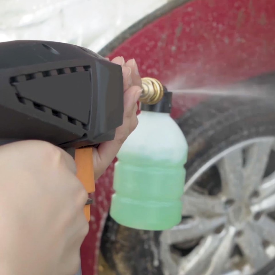 JML Starlyf Pressure Washer Cordless Power Washer Patio and Car 40 Bar ...