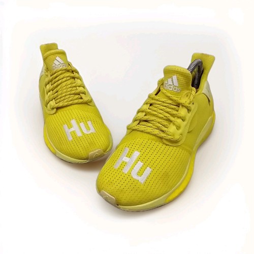 Adidas Pharrell x Solar Hu Glide Yellow Men’s Size 5 | eBay