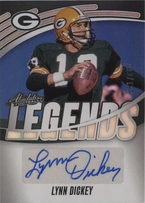2025 Panini Absolute - Absolute Legends Signatures Lynn Dickey #ALS-LDY ...
