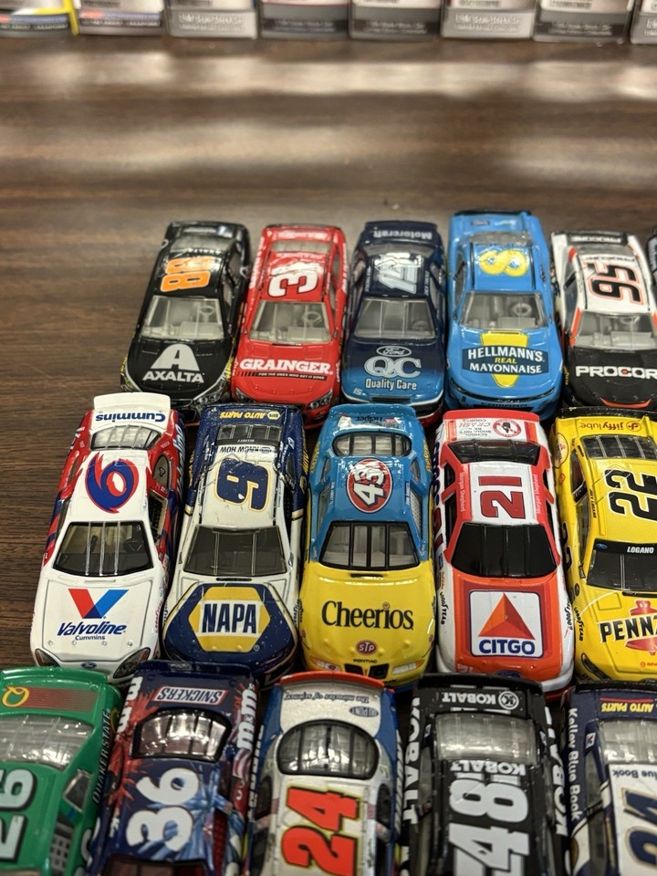 Nascar Diecast LOT Of 44 Random Loose 1/64 | eBay