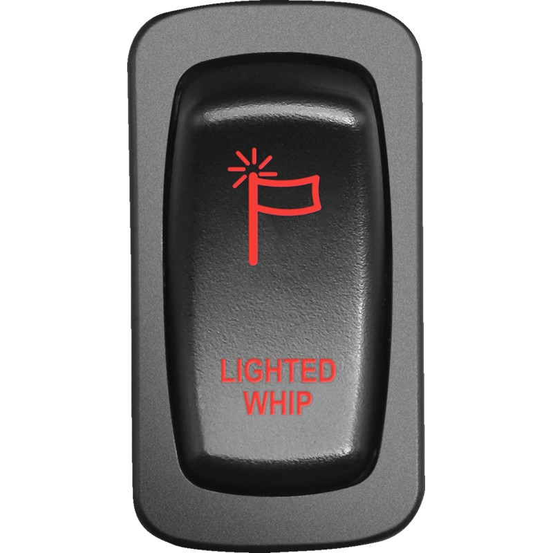 Moose Racing Low Profile Rocker Switches Red WHP-CAR-R | eBay