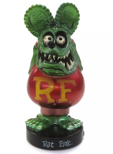 Figure Rat Fink Metallic Green Wacky Wabbler | eBay