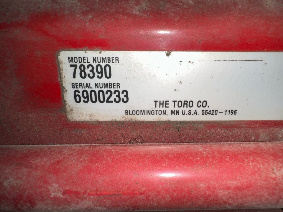 Toro 60" Groundsmaster Mower Deck - NOS - Model 78390 Local Pickup | eBay