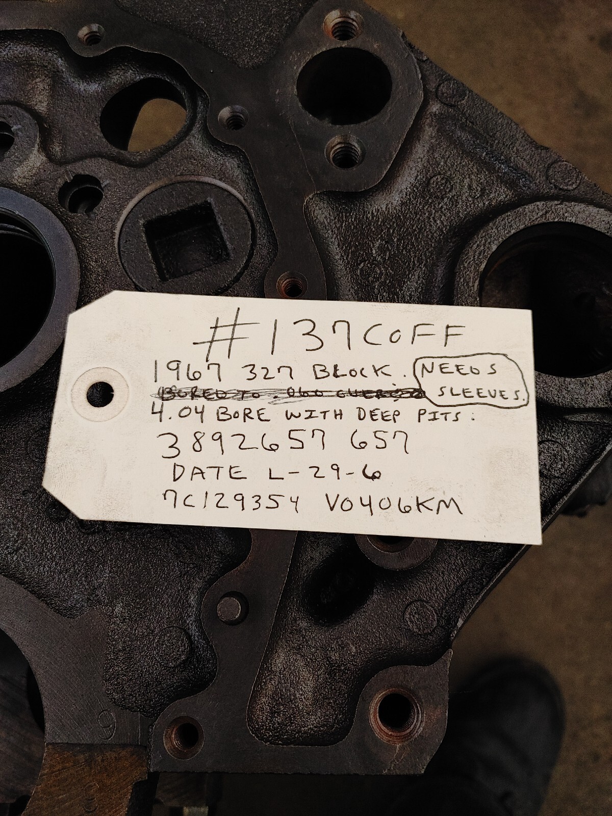 1967 Chevrolet Camaro Z/28 302 Chevy Small Block V8 Engine 3892657 for ...