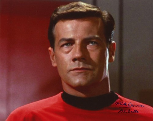 MICHAEL BARRIER SIGNED AUTOGRAPHED 8x10 PHOTO DESALLE STAR TREK TOS ...
