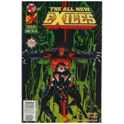 Exiles #9 - 1995 series Malibu comics VF+ Full description below [w | eBay