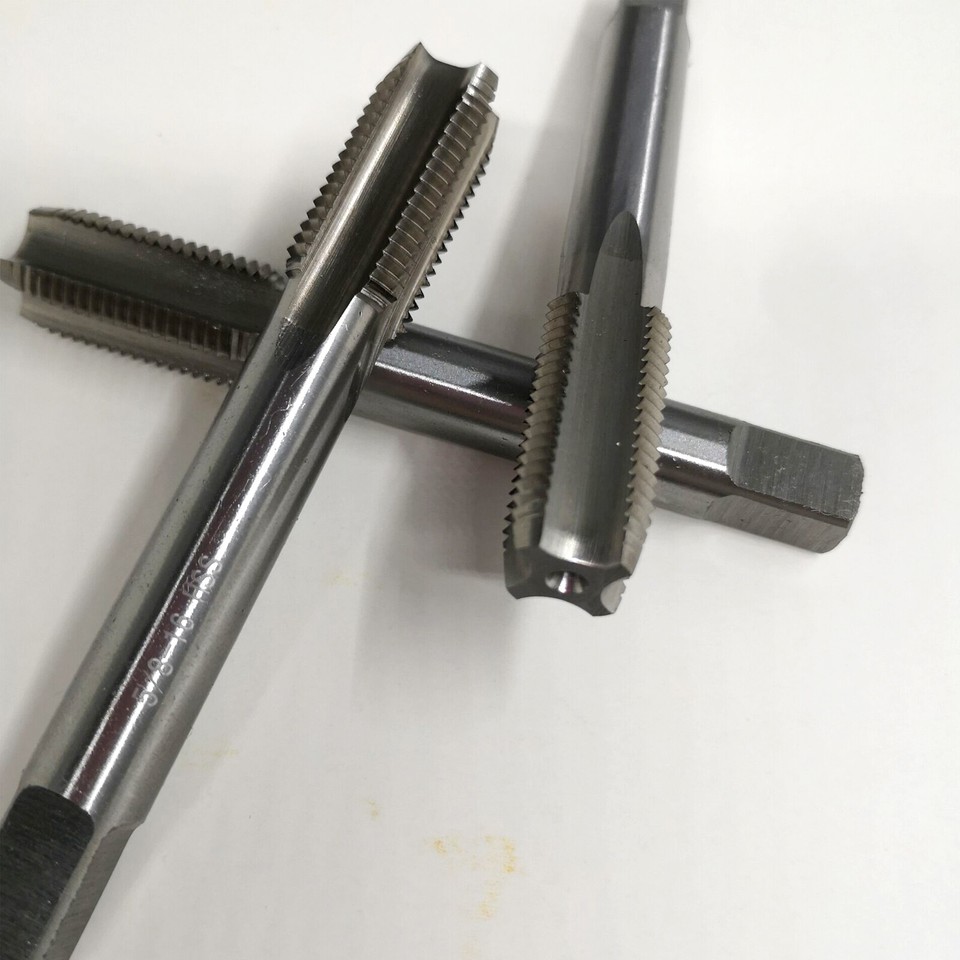 3/8-16 - 3/8-40 UNC UNS UN UNF UNEF Taps HSS Right Thread Tools Hand ...