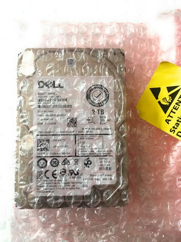 Dell Exos 7E2000 0TMVN7 TMVN7 ST2000NX0463 1VD230-150 2.5" 2TB 7.2K 12G ...