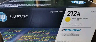 HP 212A Yellow Original LaserJet Toner Cartridge, ~4,500 pages, W2122A ...