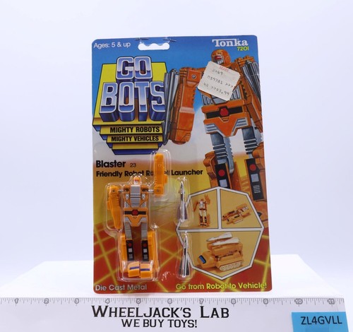 Blaster Friendly Robot Rocket Launcher Gobots 1984 Tonka Figure NEW ...