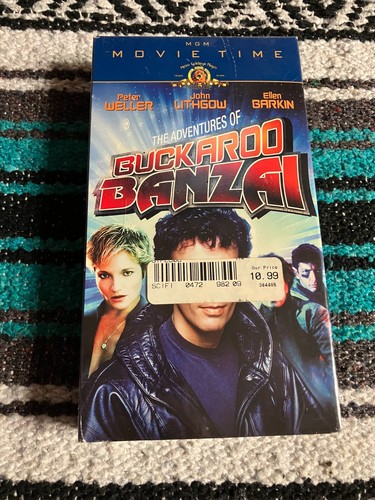 The Adventures of Buckaroo Banzai (VHS, 2001, Movie Time) for sale ...