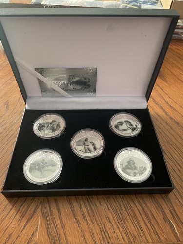 Woodstock 1969 Silver Coin Set Of 5 Silver Certificate Limited Coin Set ...