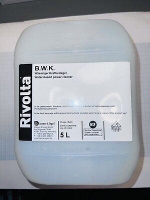 5 L BMF-Reiniger Rivolta B.W.K Wässriger Kraftreiniger | eBay.de