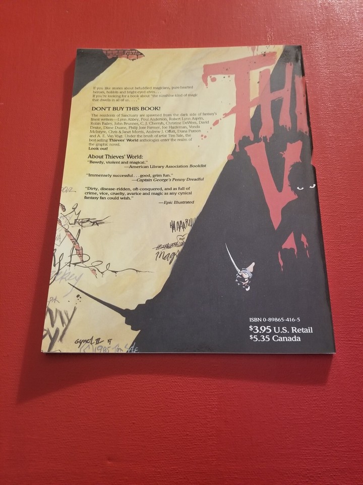 STARBLAZE GRAPHICS - THIEVE'S WORLD #2 GRAPHIC NOVEL - FINE TO VERY ...