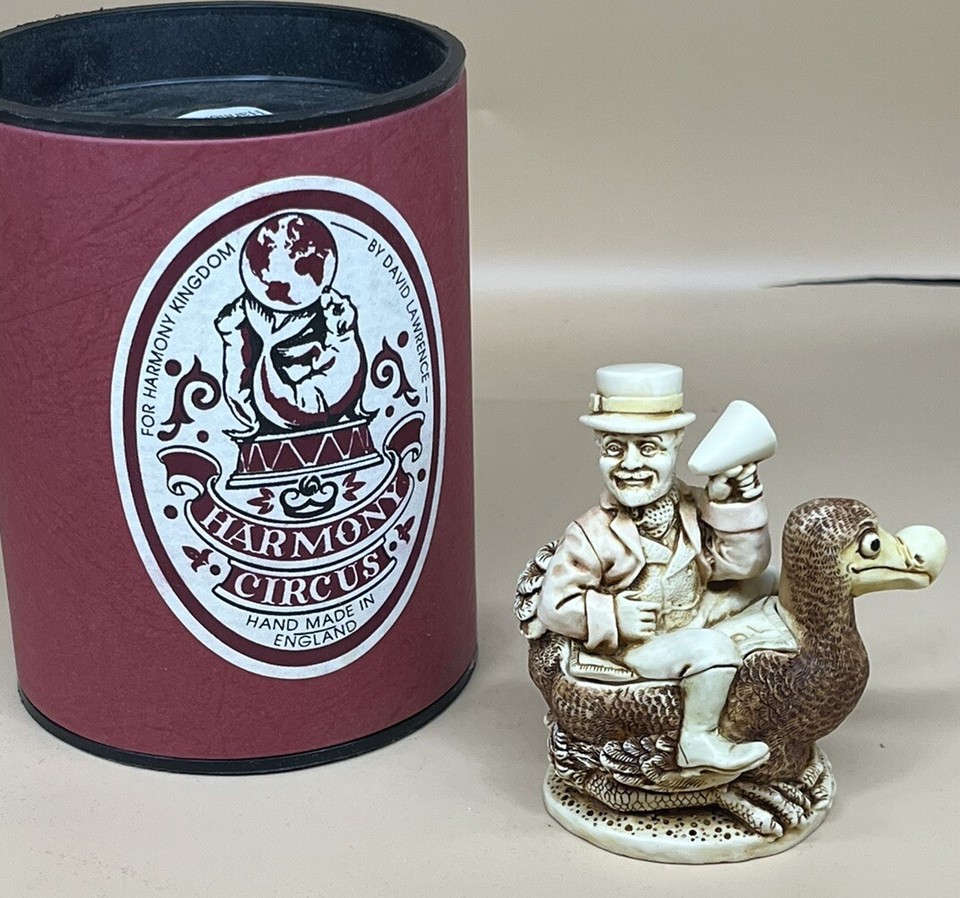 Harmony Kingdom Circus Box Figurine England Ringmaster Ring Master ...