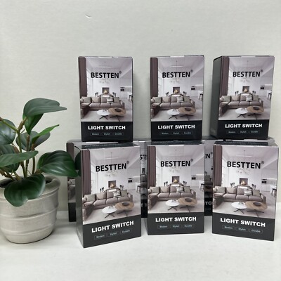 [10 Pack] Digital Dimmer Light Switch with LED Indicator, Horizontal ...