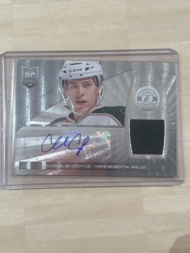 2013-14 Totally Certified - Rookie Charlie Coyle #153 Autograph Jerseys ...