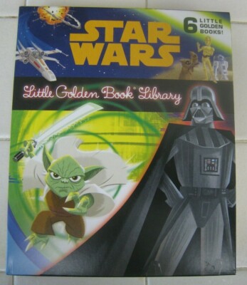 6 Little Golden Books The Star Wars Little Golden Book Library (Star ...