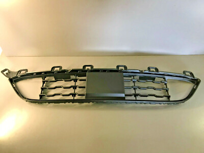 NEW GENUINE BMW X6 F16 FRONT BUMPER CENTER LOWER OPEN GRILLE FOR ACC M ...