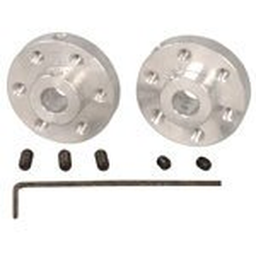 1083 Universal Aluminum MOUNTING HUB for 6Mm Shaft Pair, 4-40 Holes ...