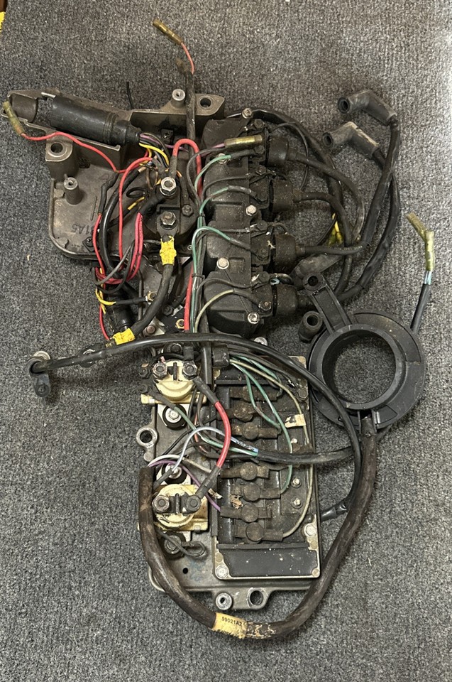 Mercury Outboard 115 125hp Ignition System Coils timer base Power Pack ...