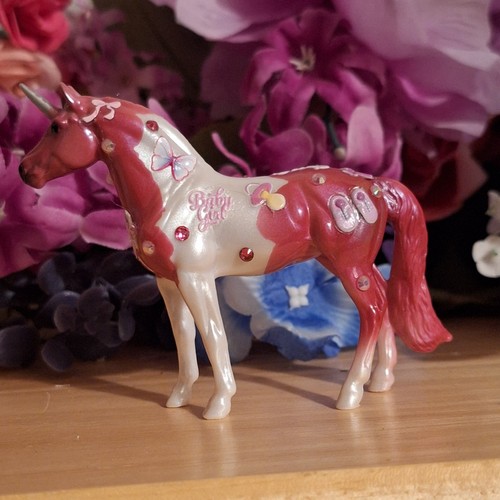 Breyer Custom Stablemate Pink Unicorn New Baby Girl | eBay