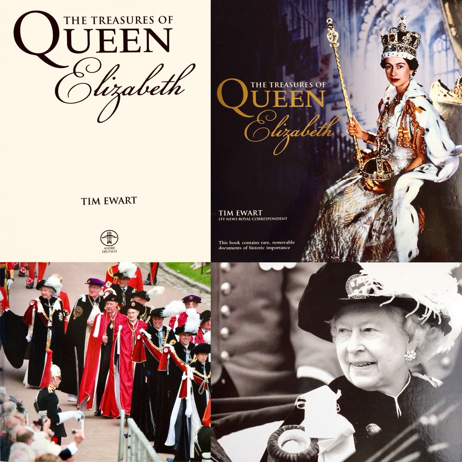 The Treasures of Queen Elizabeth Book By Tim Ewart ITV Royal News ...