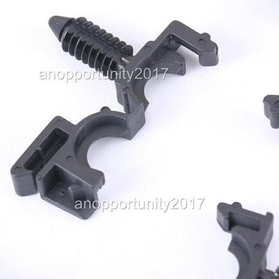 100x Wire Loom Routing Clips Convoluted Conduit Wiring Harness For GM ...