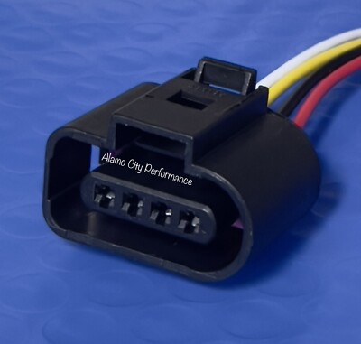 1J0973704 MAP Boost Pressure Sensor Connector for Volkswagen Jetta Audi ...