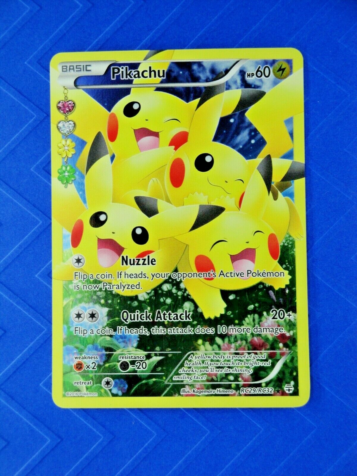 🌟FULL ART PIKACHU🌟 Pokemon XY Generations | Radiant Collection RC29 ...