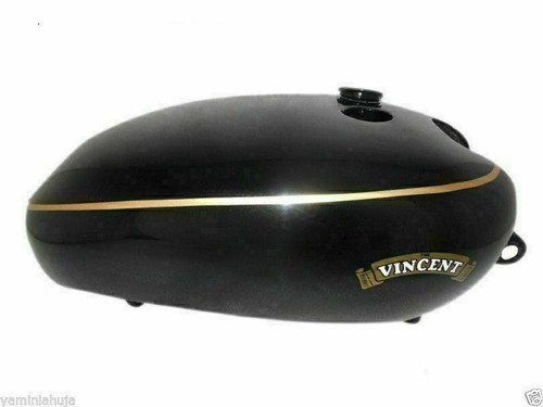 VINCENT BLACK PAINTED GAS FUEL PETROL TANK | eBay