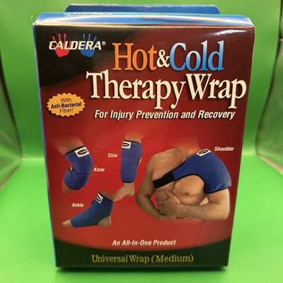 CALDERA Hot & Cold Therapy Wrap Universal Wrap Medium Injury Prevention ...