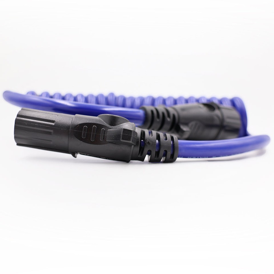 Blue Ox Coiled Cable Extension BX88206 Trailer Tow Wire Harness 7ft ...