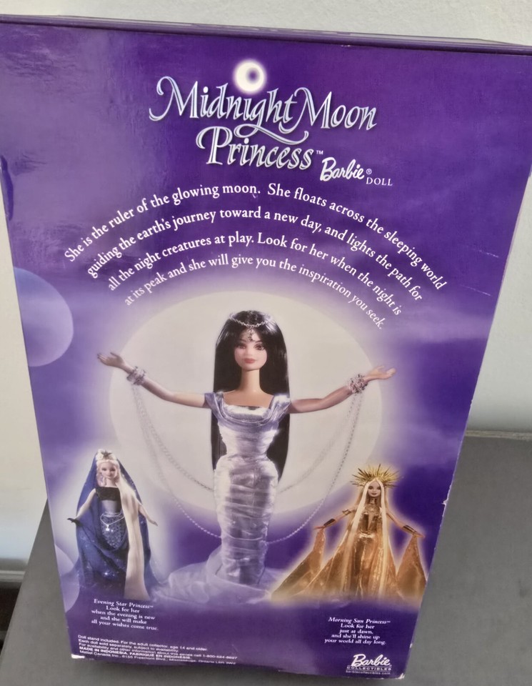 Barbie Midnight Moon Princess Celestial Collection Doll 2000 Mattel ...