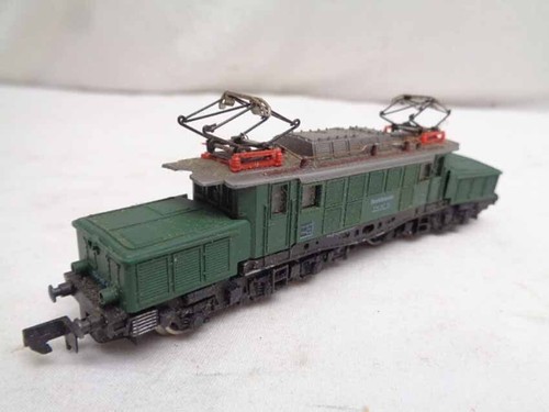 Trix N Scale Green Dual Pantograph Electric Locomotive | eBay