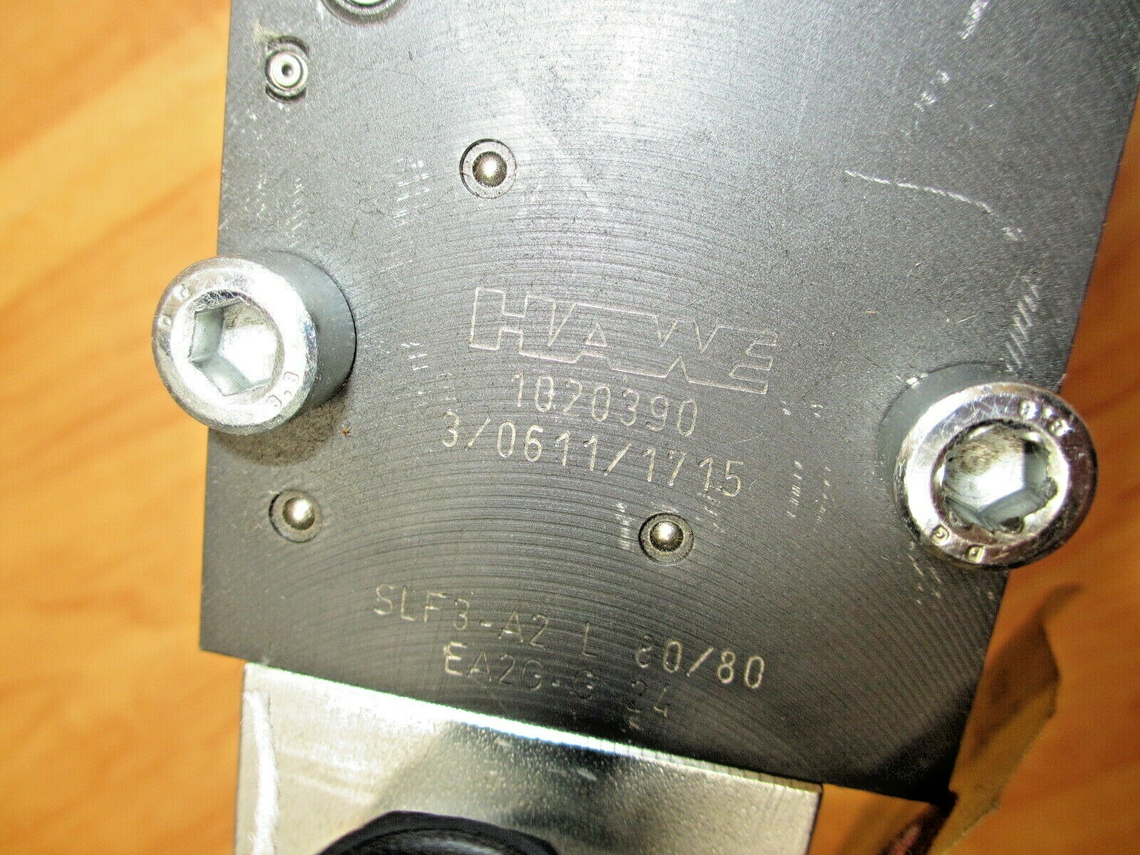 Hawe SLF3-A2 L 80/80/ EA2G-G24 *NEW* Hydraulic Valve Work Section | eBay