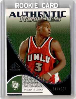 2003-04 Upper Deck SP Marcus Banks Rookie Basketball Card 516/999 ...