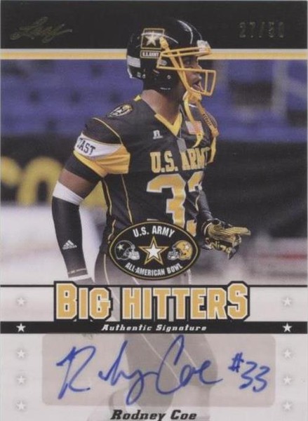 2011 Leaf U.S. Army All-American Bowl - Big Hitters Autographs #BH-RC1 ...