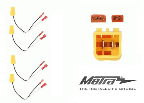 (Set/4) Metra Car Audio Speaker Wiring Harness Adapter 2015-2022 ...