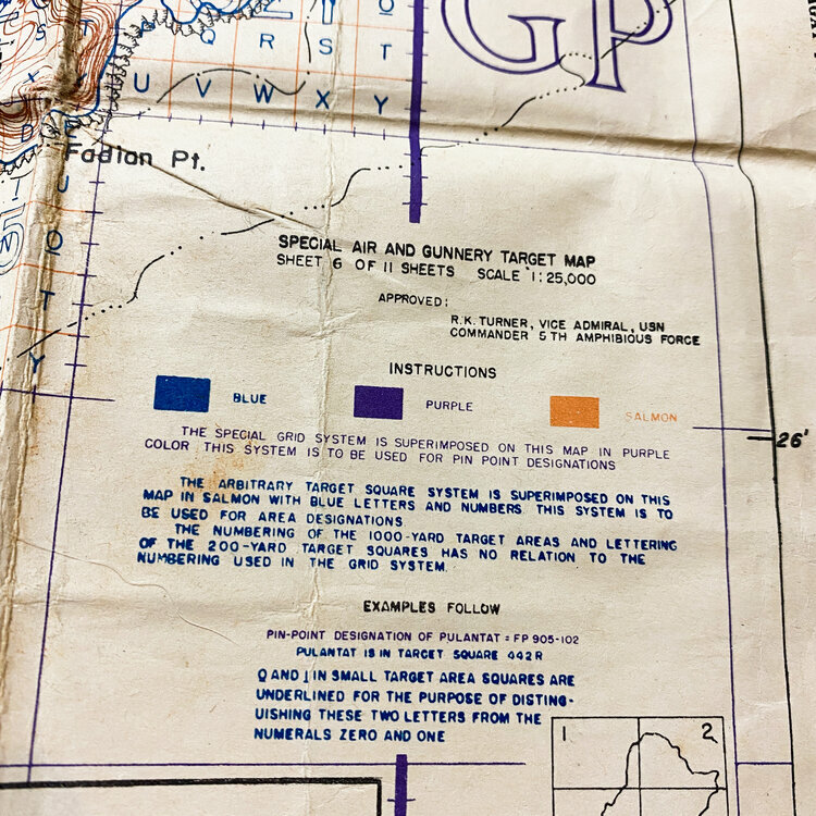 WWII USMC ‘CONFIDENTIAL’ - Island of Guam - Special Air and Gunnery ...