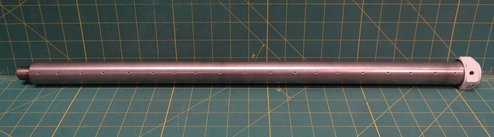 Aircraft Wing Fold Hinge Pin Titanium Fluid Passage Bolt 1281347-101 ...