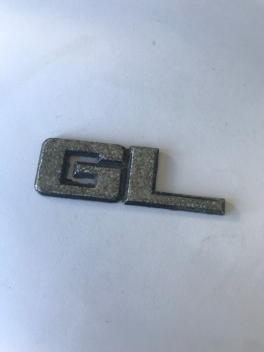 Ford GL Car Badge, Emblem, Script, Genuine & Original. Free Post with ...