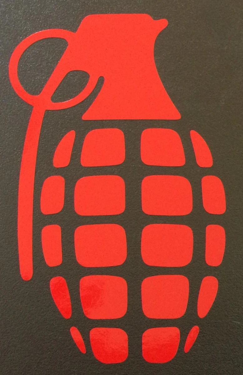 Grenade Logo Stickers
