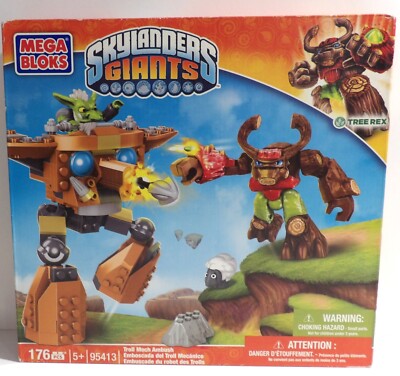 Skylanders Giants 95413 Mega Bloks Troll Mech Ambush Tree Rex | eBay