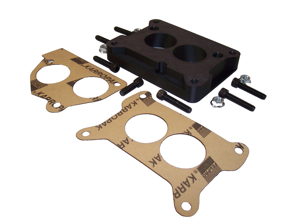 2Bl Holley 4412 2300 motorcraft carburetor to GM TBI intake manifold ...