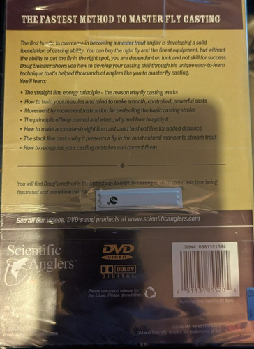 Scientific Anglers Basic and Advanced Fly Casting Series DVD | eBay