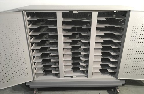 Open Box! Datamation Systems SafeHarbor Laptop Cart 30 DS-SHC-30 ️️ ️️ ...