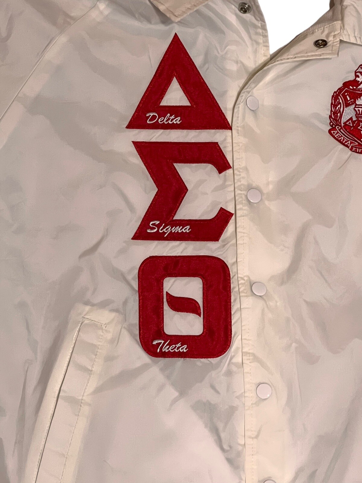 Delta Sigma Theta Ladies Vintage Line Jacket Southern… - Gem