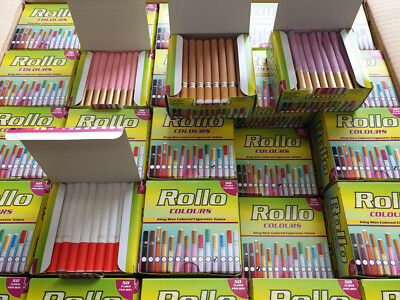 Rollo King Size 'Hot Colored' Filter Tubes (50 Count) - 1,000 | eBay ...